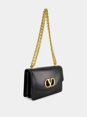 Valentino Garavani Vain Shoulder Bag - Black