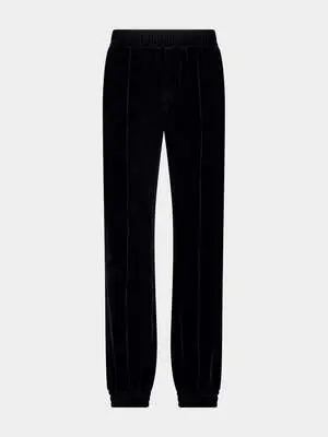 Valentino Garavani Chenille Jogging Trousers - Black