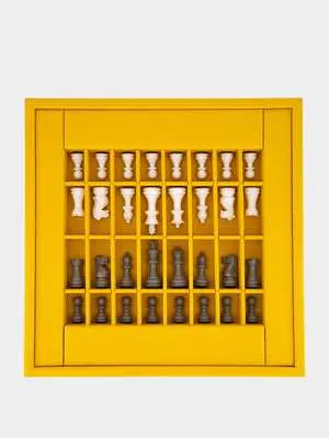 Hector Saxe Paris Buffalo Chess Set