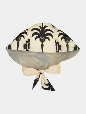 Johanna Ortiz Imagery Palm Print Halterneck Top - Multicolour