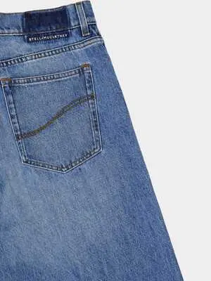 Stella McCartney Iconic Wide-leg Jeans - Blue