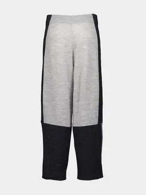 Stella McCartney Colour-blocked Knit Trousers