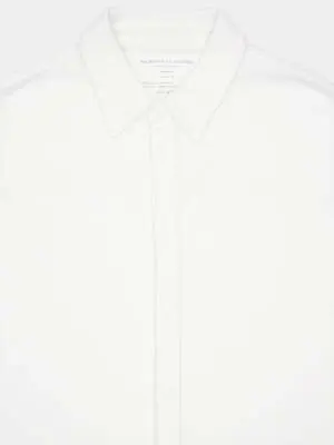 Majestic Filatures Organic Cotton Linen Long-sleeved Shirt - White