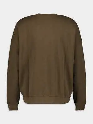 Palm Angels Embroidered-logo Cotton Sweatshirt
