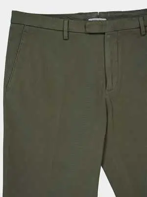 Boglioli Olive Classic Fit Trousers