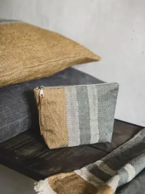 LIBECO Linen Pouch - Multicolour