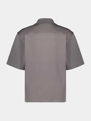 Marni Antique Silver Button-up Shirt