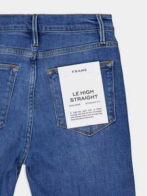 FRAME Denim Cotton Trousers