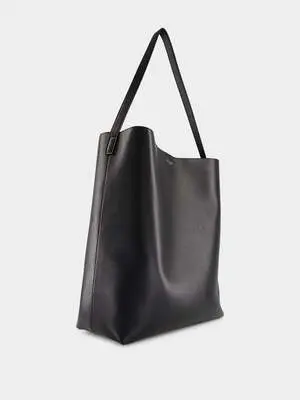 Saint Laurent Bold Hobo Bag In Smooth Leather - Black