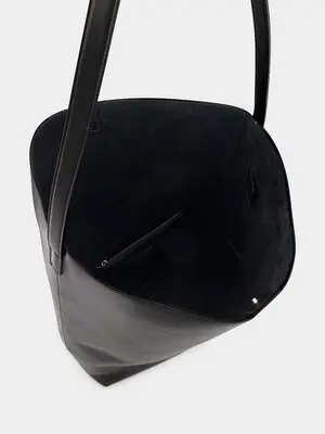 Saint Laurent Bold Hobo Bag In Smooth Leather - Black