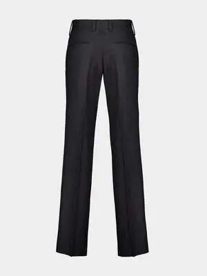 Fendi Cashmere Straight-cut Trousers