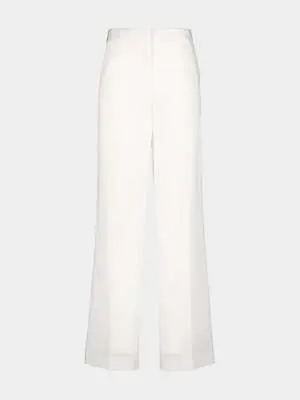 Matteau Chalk Straight Twill Trouser