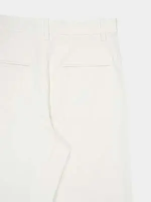 Matteau Chalk Straight Twill Trouser