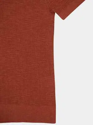 Frescobol Carioca V-neck Joaquim Cotton Polo Shirt