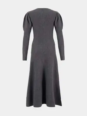 Gabriela Hearst Hannah Knit Dress - Grey