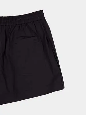 Matteau Relaxed Organic Cotton Shorts - Black