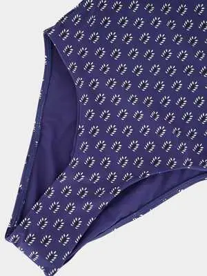 Matteau Petite Square Maillot - Blue