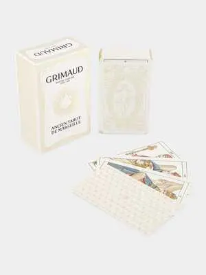 GRIMAUD N°400 New Edition Tarot De Marseille - White