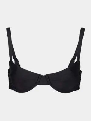Matteau Balconette Bikini Top - Black