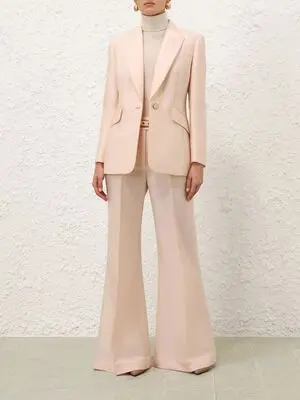 Zimmermann Macadamia Eden Wide Leg Pant