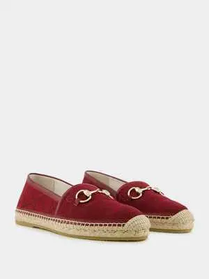 Gucci Horsebit Espadrilles