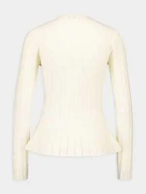Gabriela Hearst Werner Wool-cashmere Sweater - Cream