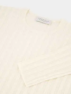 Gabriela Hearst Werner Wool-cashmere Sweater - Cream