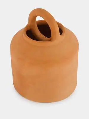 HONORÉ Terracotta Bell Nori Pendant Lamp
