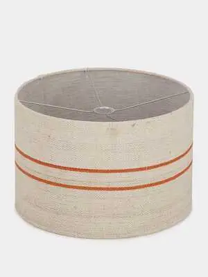 PAULA LIVING Linen Lampshade With Stripes