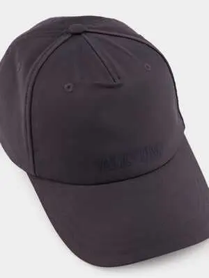 Valentino Garavani Techno Drill Logo Baseball Cap