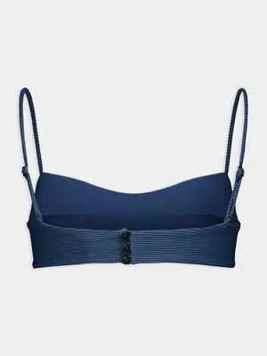 HAIGHT. Agatha Ribbed Bikini Top