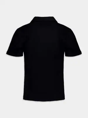 Frescobol Carioca Polo Faustino Terry Cotton - Black