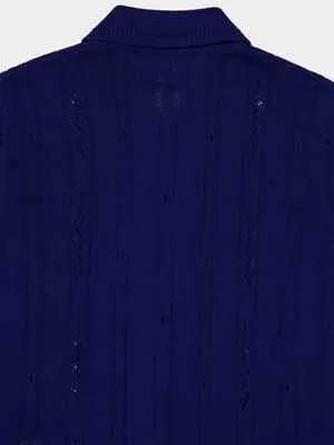 Marni Bluette Knit Cotton Polo Shirt