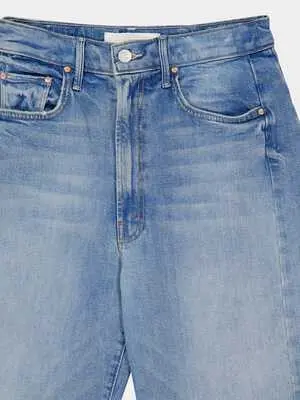 MOTHER The Half-pipe Ankle Fray Jeans