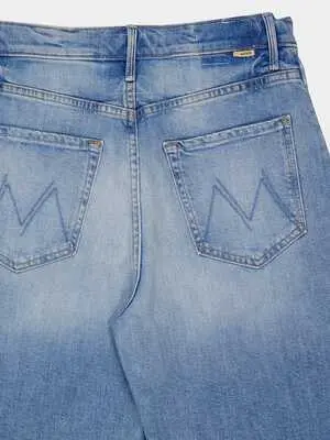 MOTHER The Half-pipe Ankle Fray Jeans