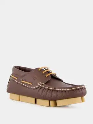 Fendi Deck Lace-ups Loafers