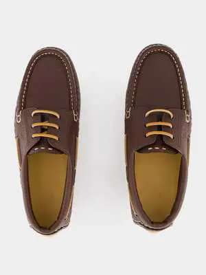 Fendi Deck Lace-ups Loafers