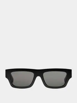 Gucci Rectangular Sunglasses - Black