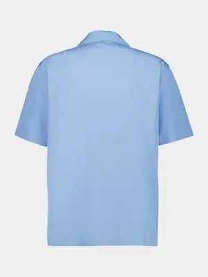 Gucci Shirt Disco Bowling Dyed Popeline Cotton - Blue