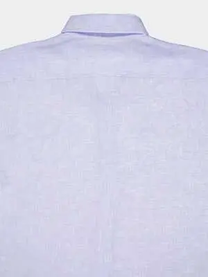 Frescobol Carioca Antonio Linen Shirt - Blue