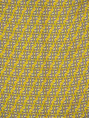 Fendi Ff Labyrinth Silk Shirt - Yellow