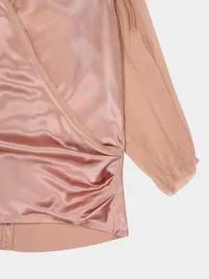 Balmain Shoulder-pad Blouse - Pink