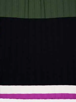 La DoubleJ Knit Plissé Racer-back Dress