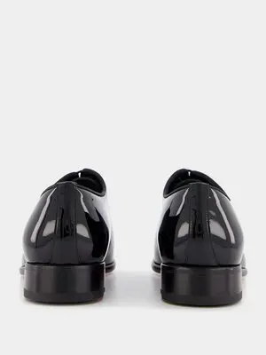 Santoni Leather Oxford Shoes