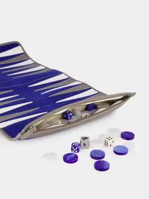 HECTOR SAXE PARIS Victor Mysterious Velvet Travel Backgammon