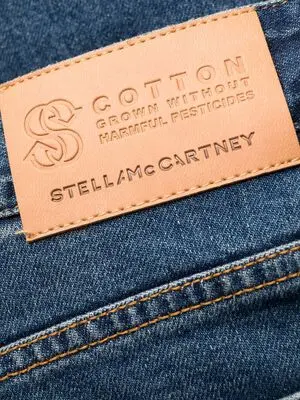 Stella McCartney Flared Mid-rise Jeans - Blue