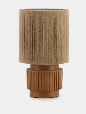 POMAX Cordoba Terracotta Medium Table Lamp - Brown