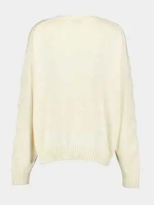 Off-White Diagonal Stripe Jumper