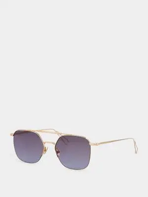 AHLEM Louxor Aviator Sunglasses - Blue