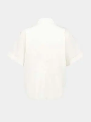 FRAME Patch Pocket Utility Shirt - White
